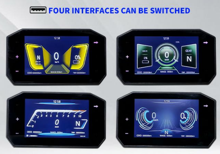 5 inch TFT speedometer - Kelly Controls