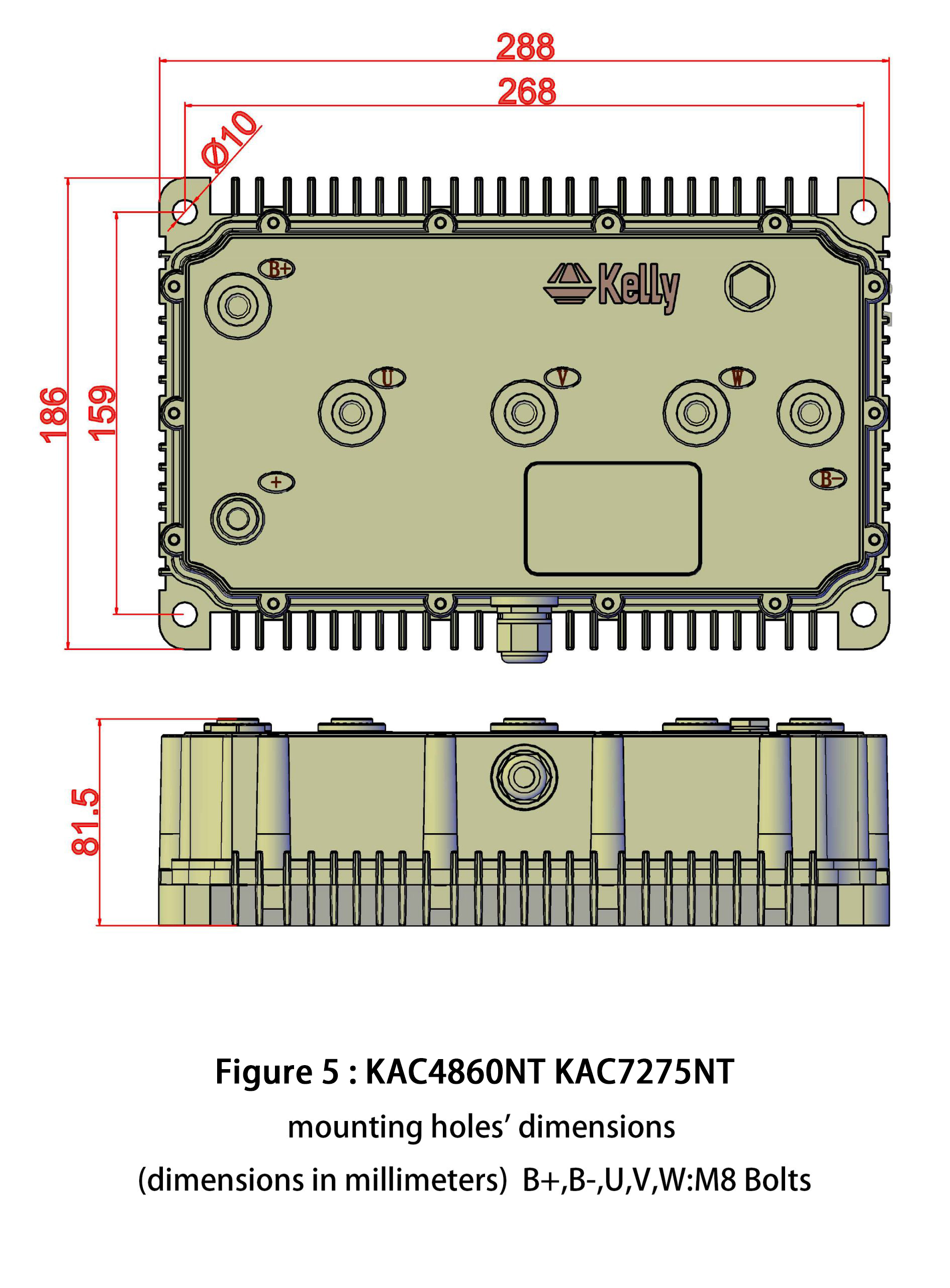High-current Motor Controllers (36-84V)(400-800A) - Kelly Controls